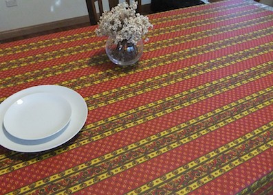 Coated Tablecloths from Provence